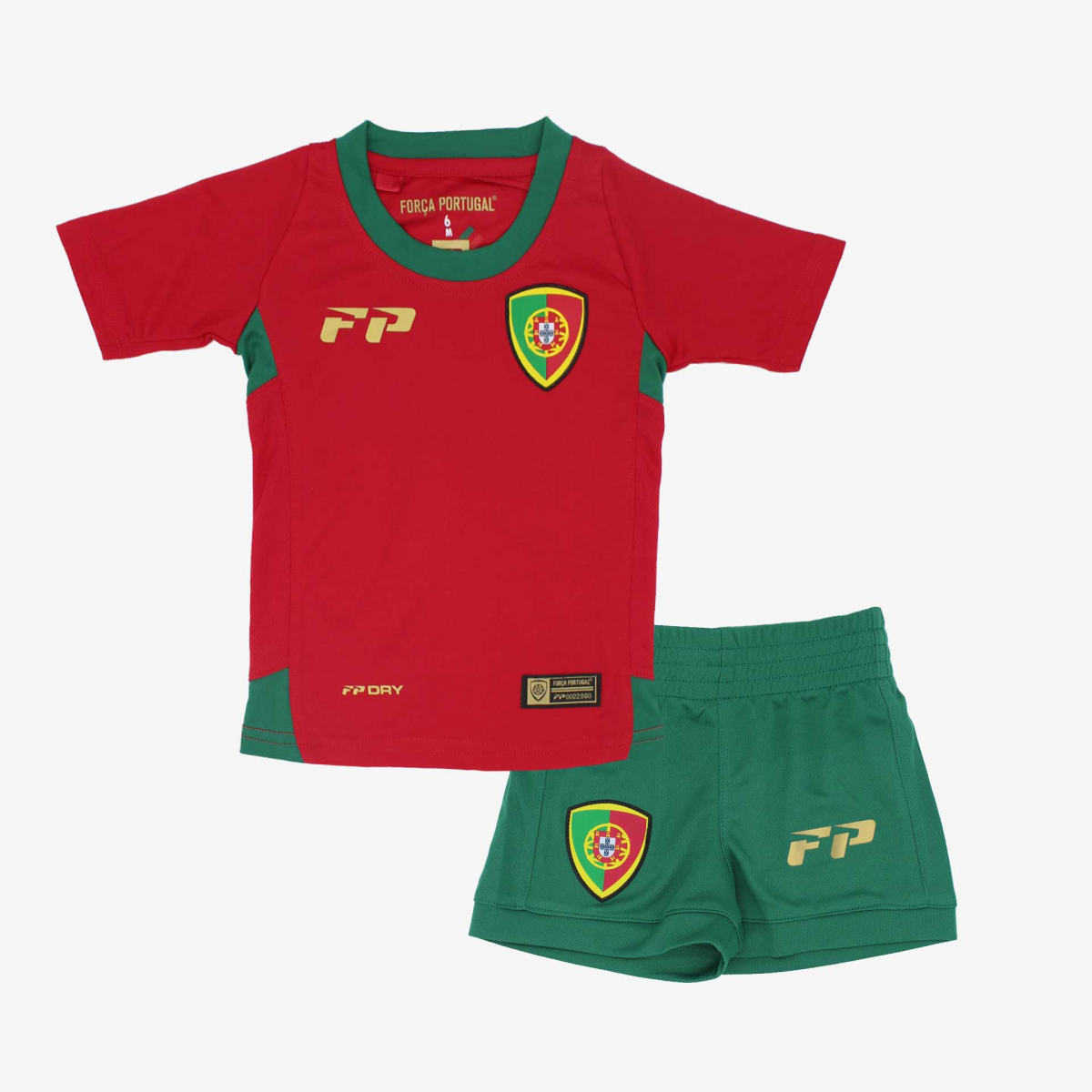 Força Portugal Baby Mundial Kit - 22510-VERMELHO | Força Portugal