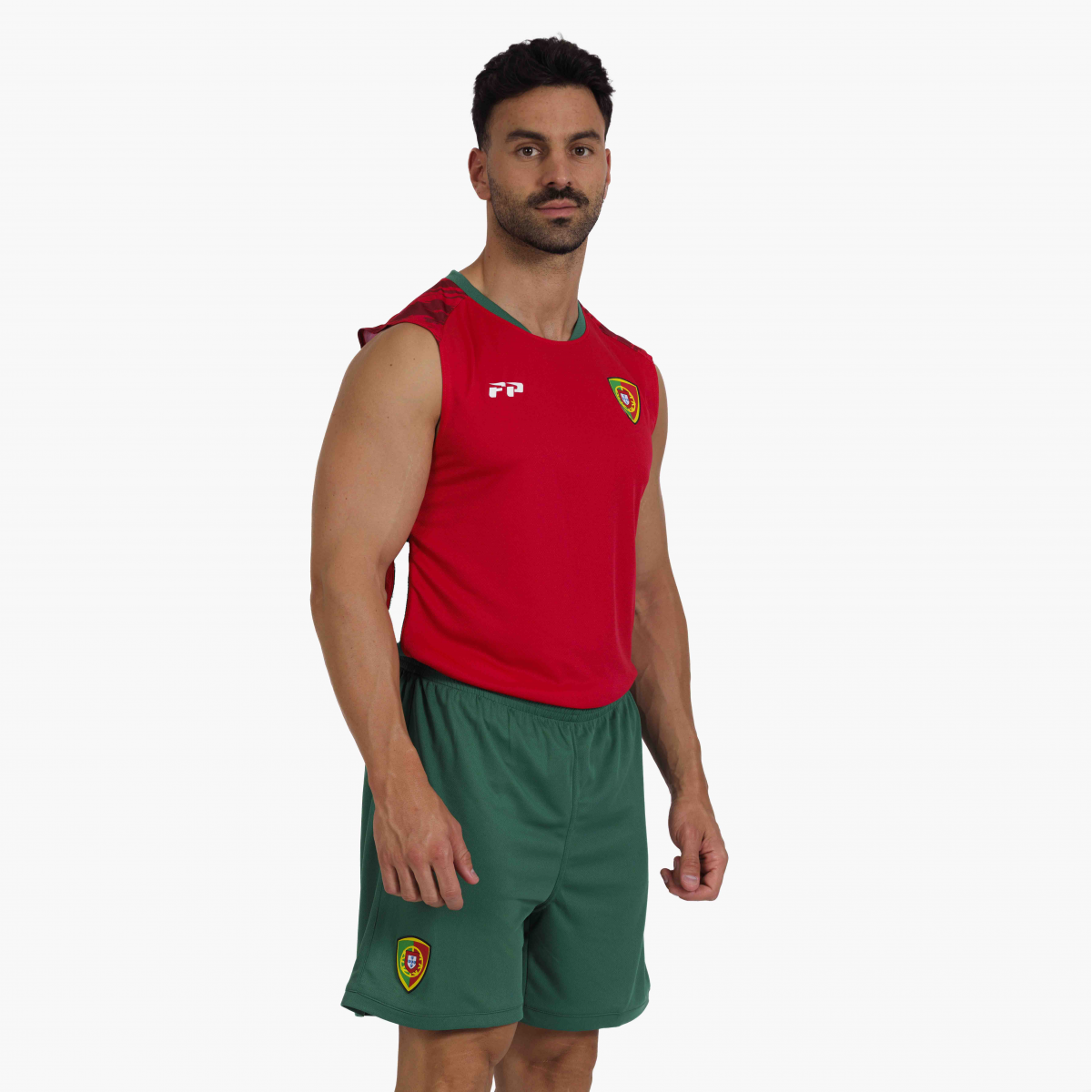 Força Portugal Game Singlet - 24405-VERMELHO | Força Portugal