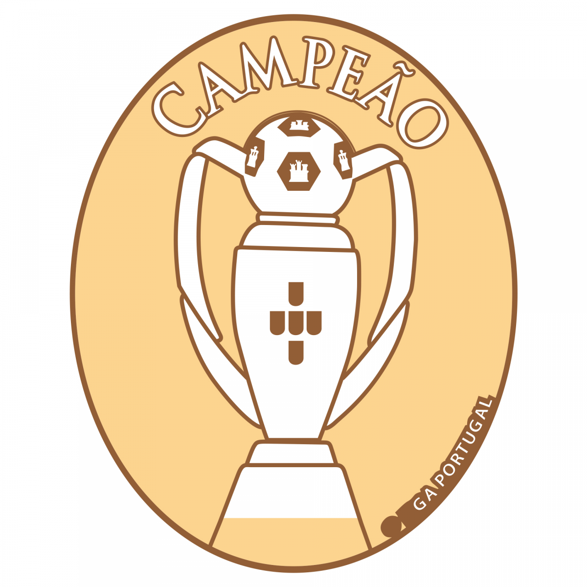 Badge Campeão Nacional - Liga Portugal - 1-BADGE_CAMPEAOPT | Força Portugal