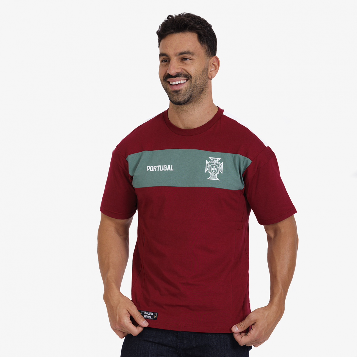 T-shirt Portugal FPF - 24004-LILAS - Força Portugal
