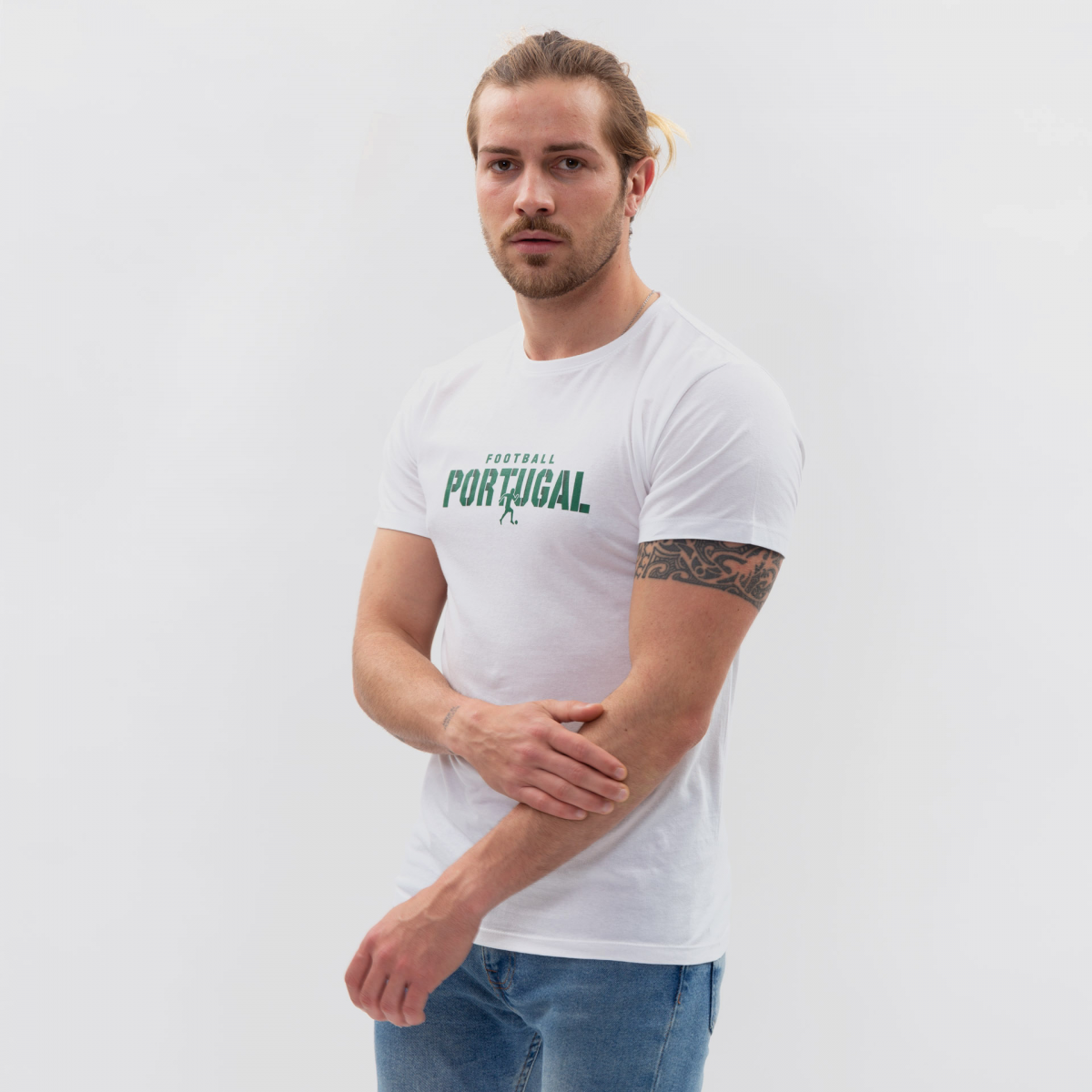 Força Portugal Player T-Shirt - 21464-BRANCO | Força Portugal