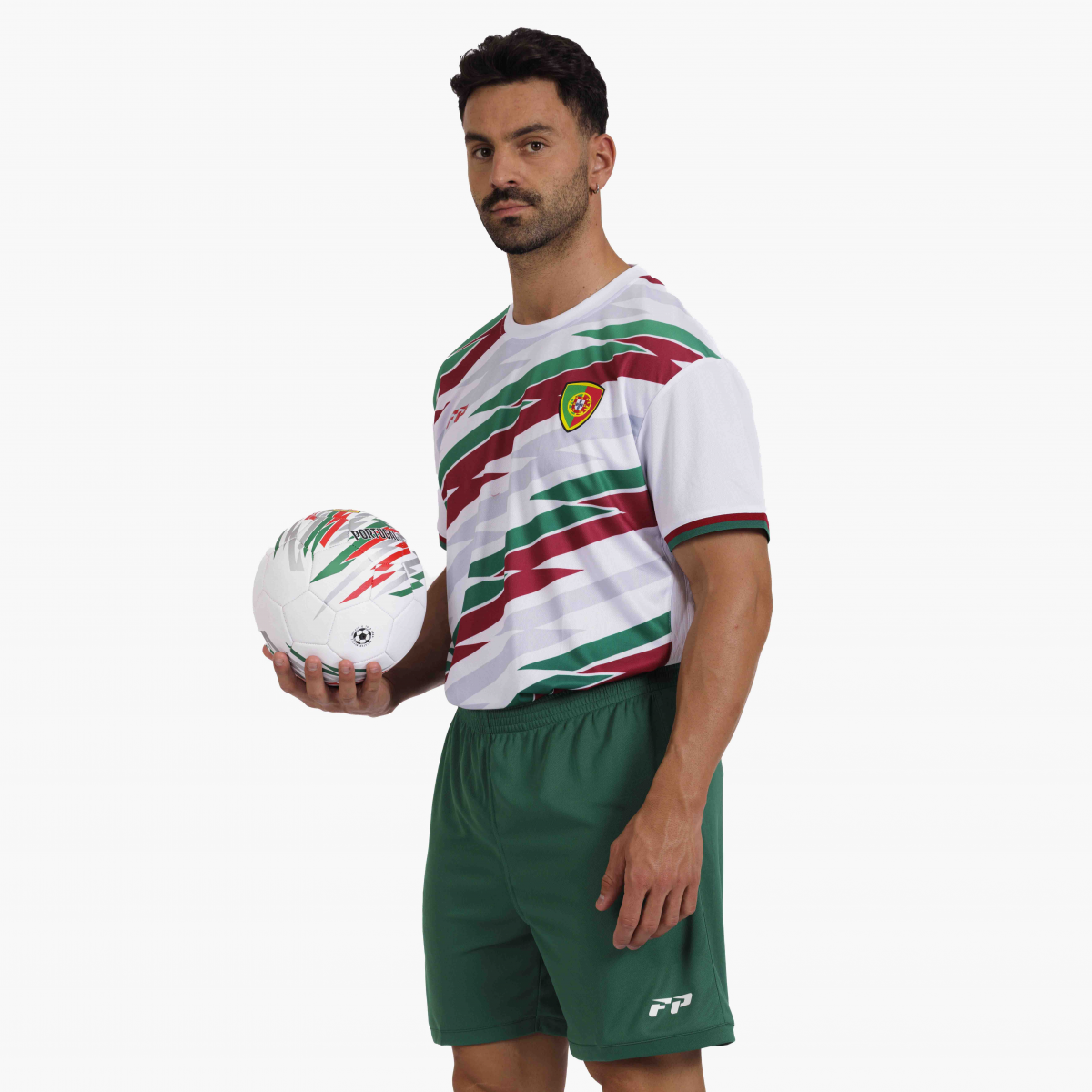 Força Portugal Mundial Shirt - 22401-BRANCO | Força Portugal