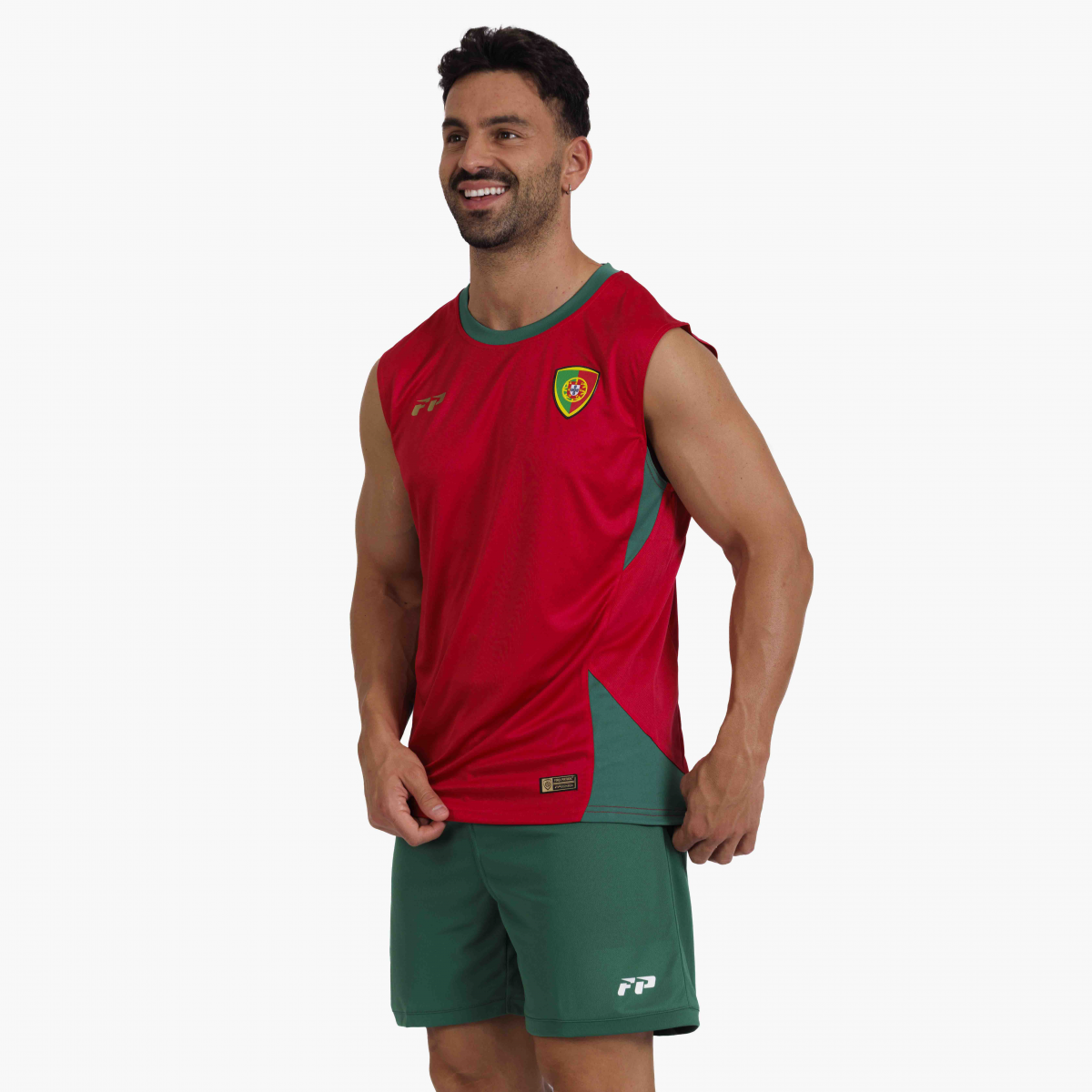 Força Portugal Mundial Tank - 22405-VERMELHO - Força Portugal