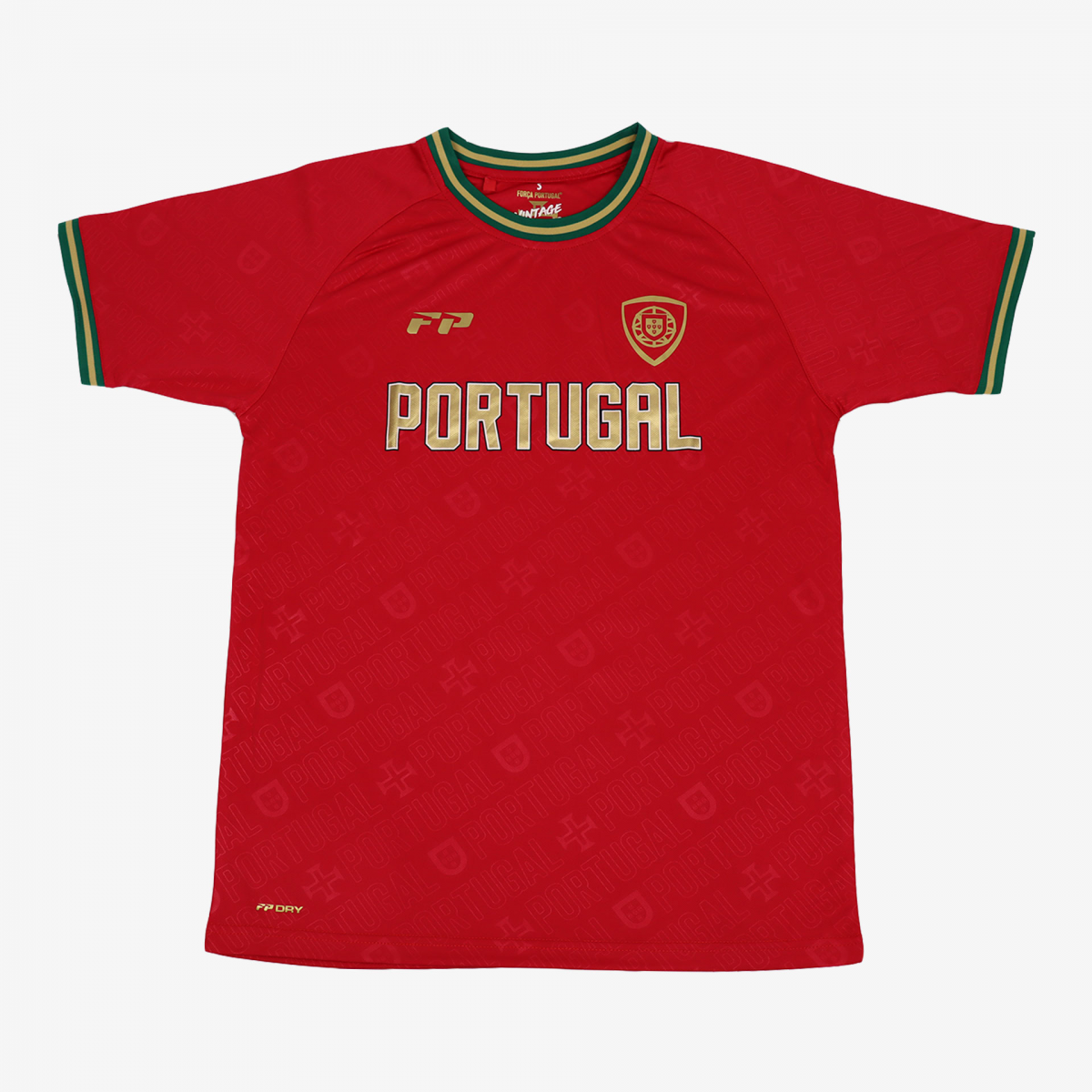 Força Portugal Vintage Series Jersey - 23403-VERMELHO | Força Portugal