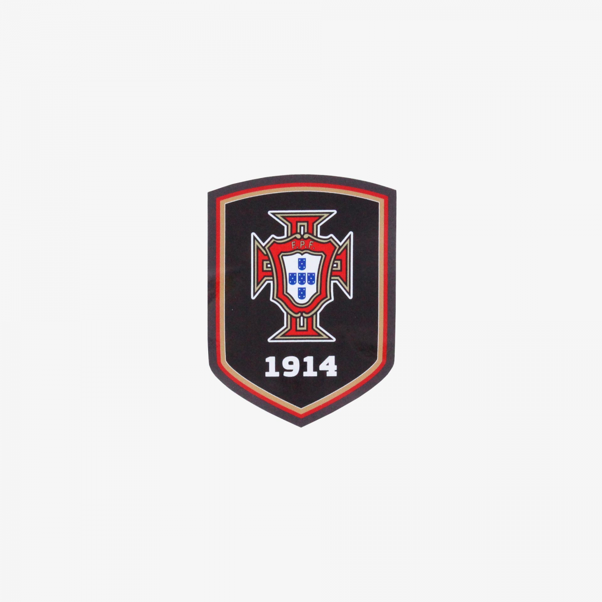 Autocollant FPF Portugal Logo - 17004-ANTRACITE - Força Portugal